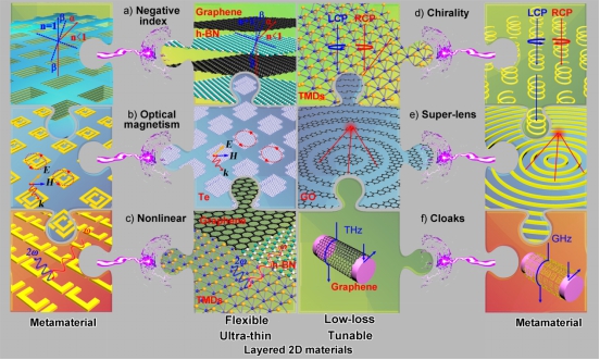 How Two-Dimensional Materials and Metamaterials Inspire Each Other—An extensive and insightful ...
